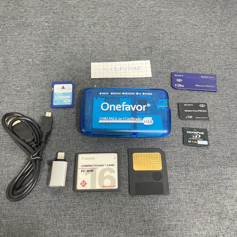 ตัวอ่านการ์ด การ์ดรีดเดอร์ SM Card Reader Onefavorพร้อมส่งจากไทย อ่าน ...