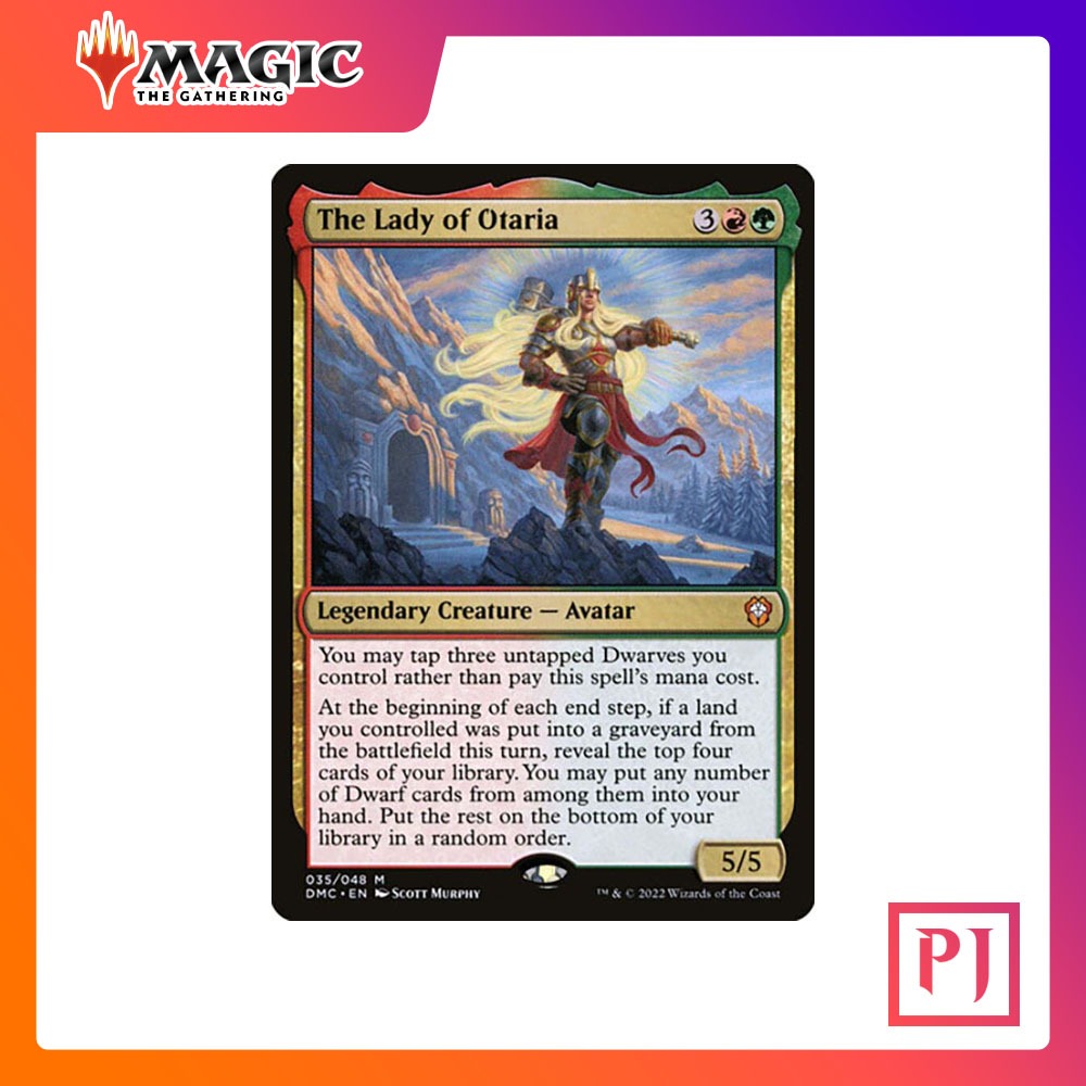[MTG] The Lady of Otaria [DMC] [MULTI] [MYTHIC] [NORMAL] [ENG] (การ์ดเม ...