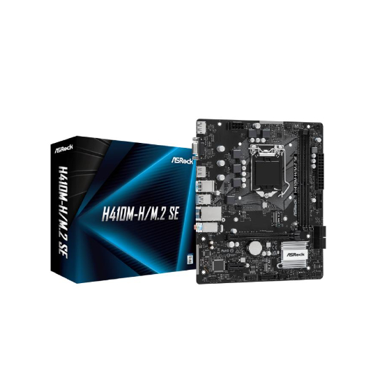 H410M-H/M.2-SE Intel® H370 Chipset / Supports DDR4 2933MHz / 1 Gigabit ...