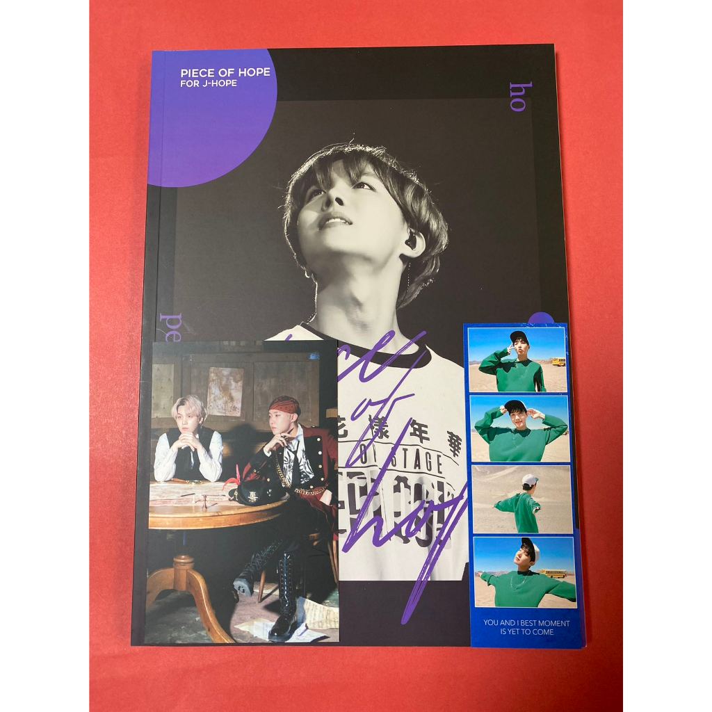 ส่งตรงจากญี่ปุ่น 】BTS Hoseok J-HOPE Master Photo Book Master 218 "PIECE ...