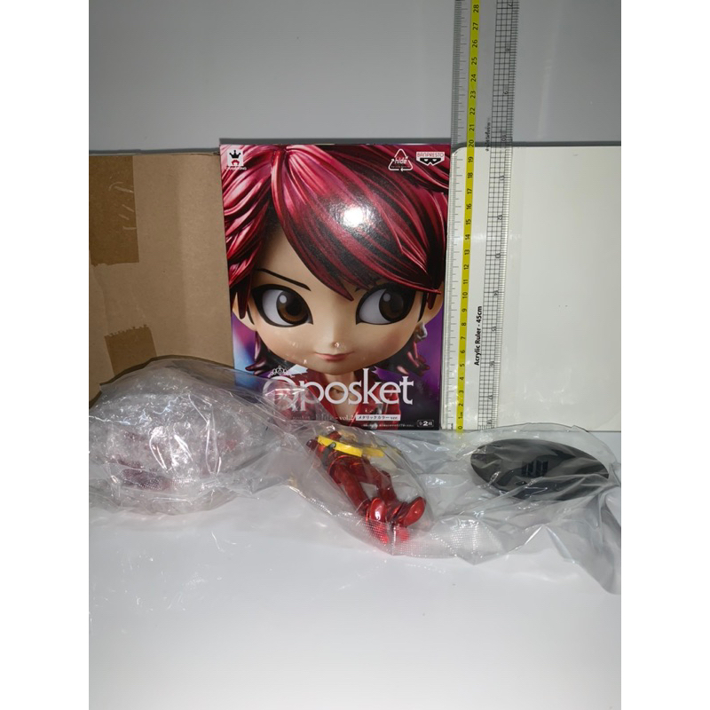 Qposket - Hide vol. 2 (B) สีเมทาลิค แท้ มือ 1 กล่องเปิด ยังไม่แกะซีลถุง ...