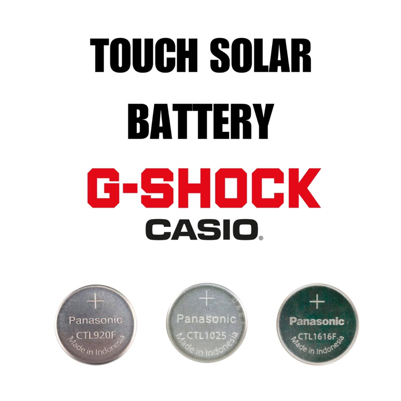 ถ่านนาฬิกา ของแท้ คุณภาพสูง 💯% 👉🏼 ถ่าน Tough Solar G-Shock Baby-G ...