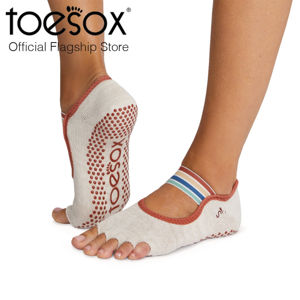 New Spring 2024 ToeSox Grip Half Toe Mia โทซอคส์ ถุงเท้ากันลื่น เปิด ...