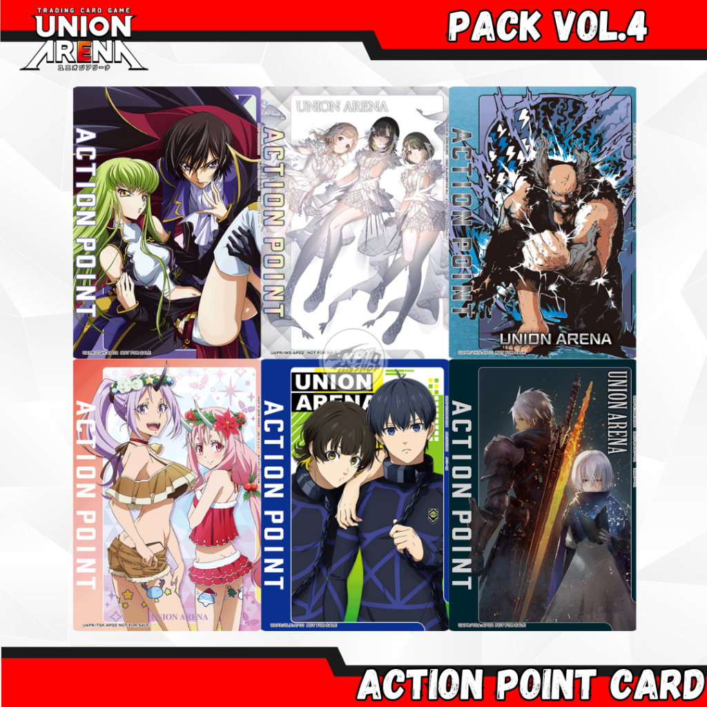 UNION ARENA ACTION POINT: CARD PACK VOL.4 | Shopee Thailand