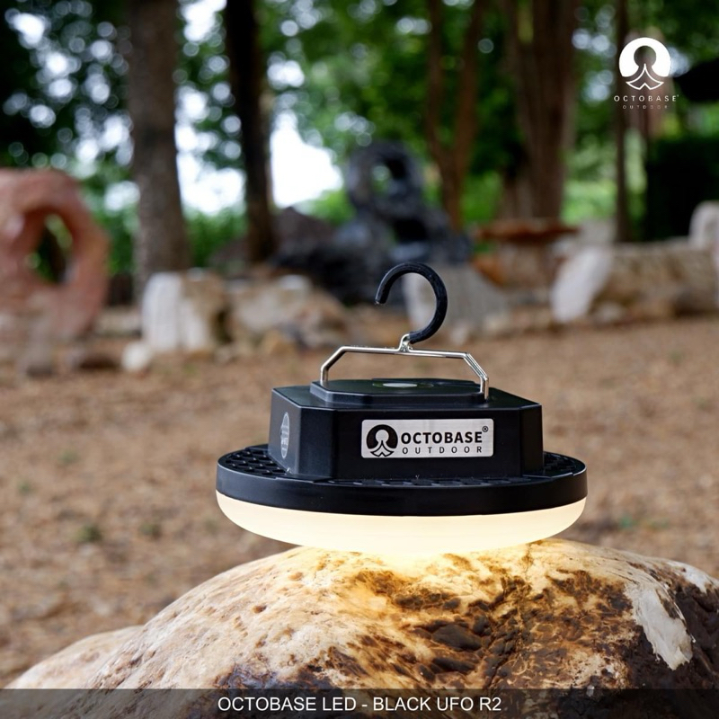 Octobase LED UFO R2 สีBlack | Shopee Thailand