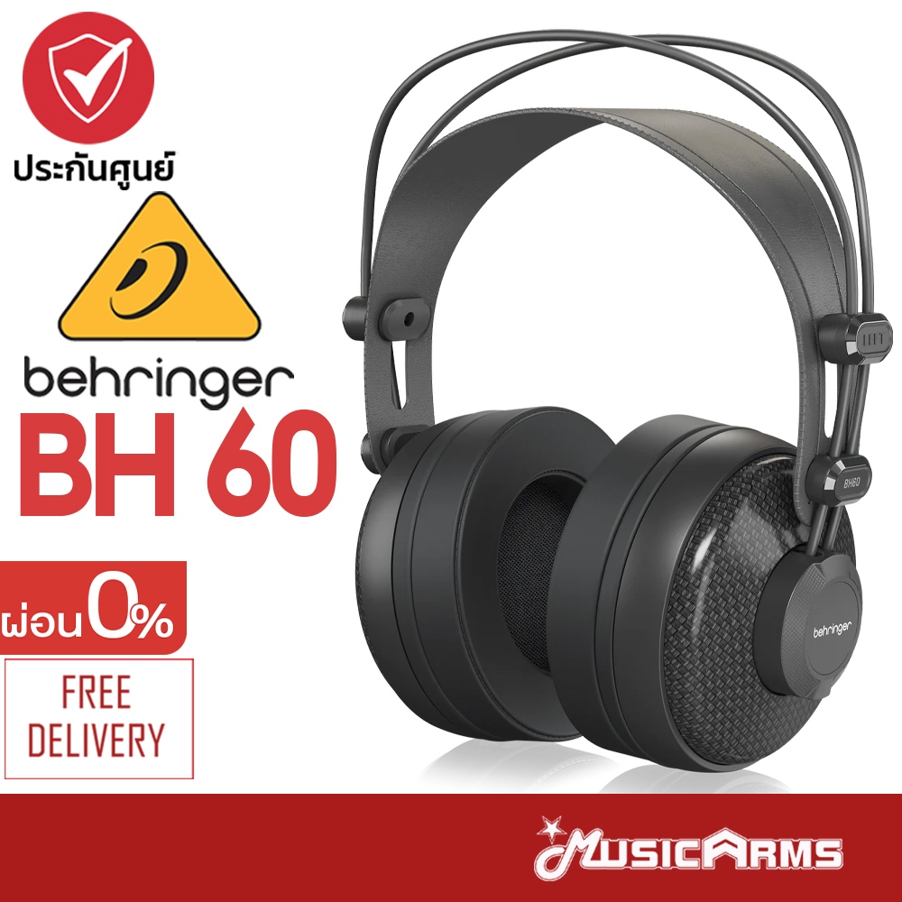 Behringer BH 60 หูฟัง Behringer BH-60 หูฟังแบบครอบหู BH60 | Shopee Thailand