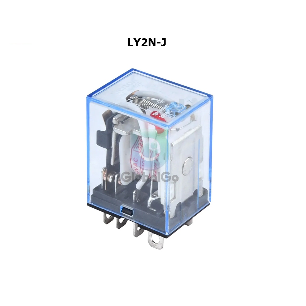 รีเลย์ ซ๊อคเก็ต Socket Relay LY2 LY2N LY2N-J DC12V DC24V AC220V PTF08A DTF08A | Shopee Thailand