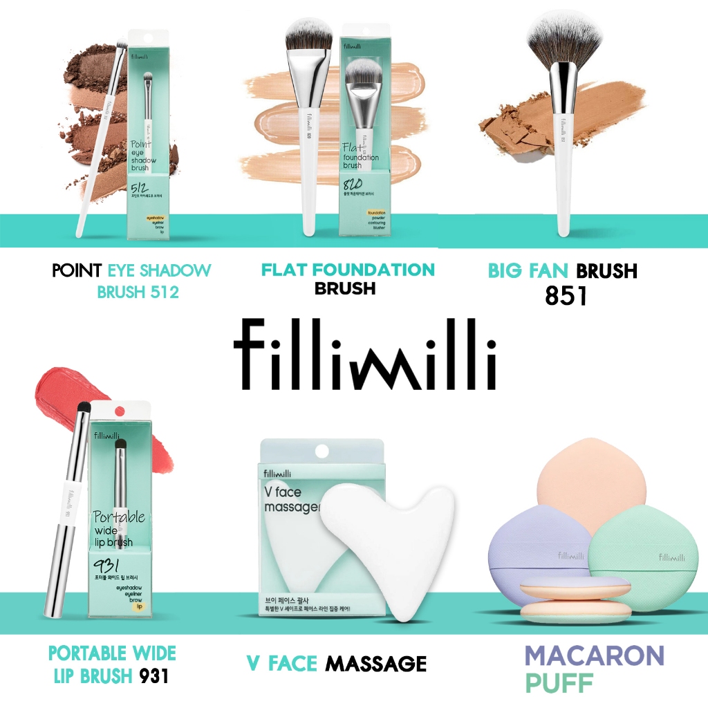 สินค้าพร้อมส่ง/รวมตัวดัง FilliMilli อุปกรณ์แต่งหน้า | Shopee Thailand