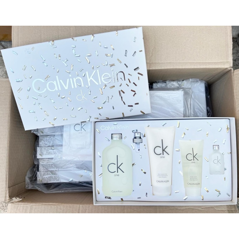 Calvin Klein Ck One by Calvin Klein Gift Set 4 Items | Shopee Thailand