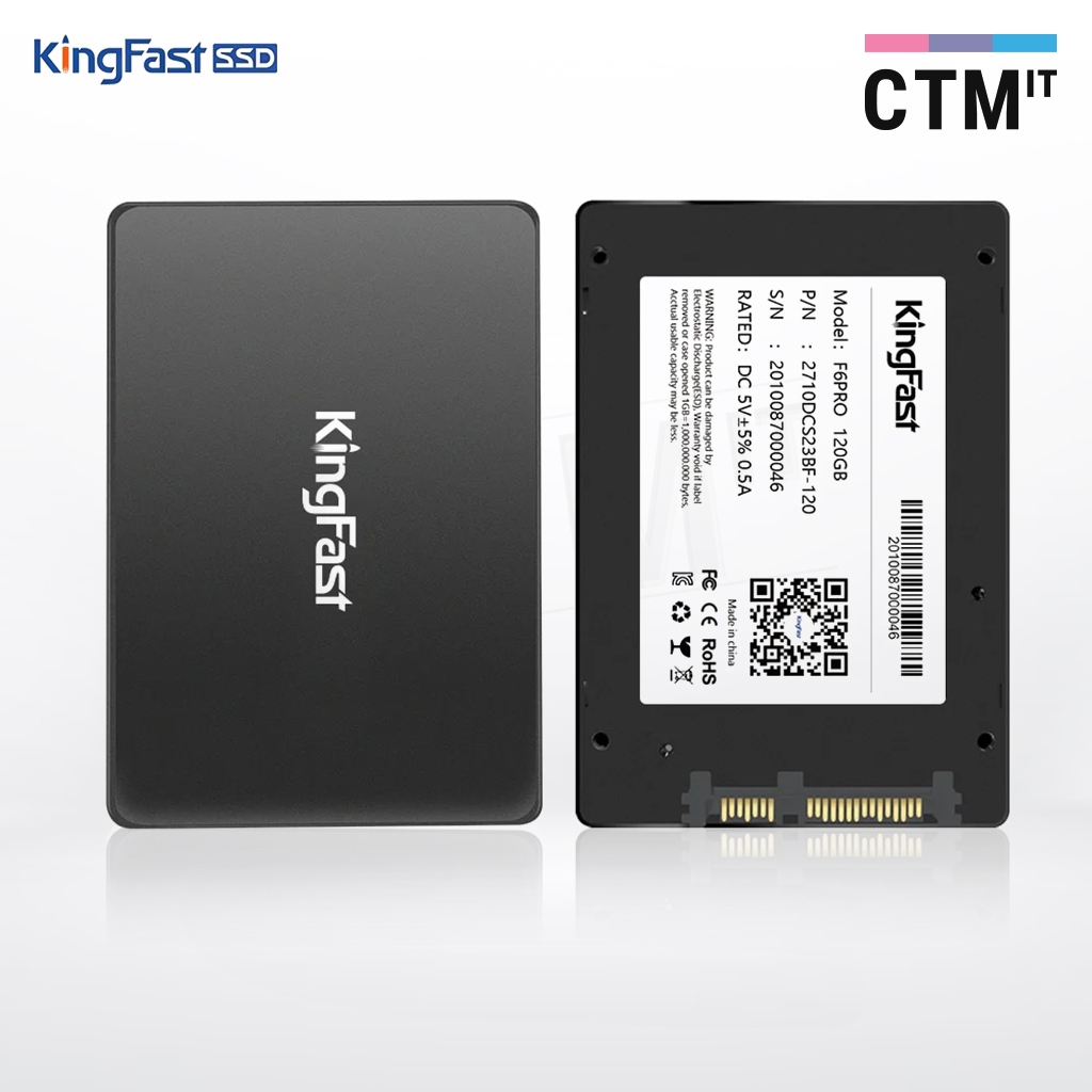 อุปกรณ์คอมพิวเตอร์ เอสเอสดี SSD SATA3 KINGFAST KINGFAST F10 128GB/256GB ...