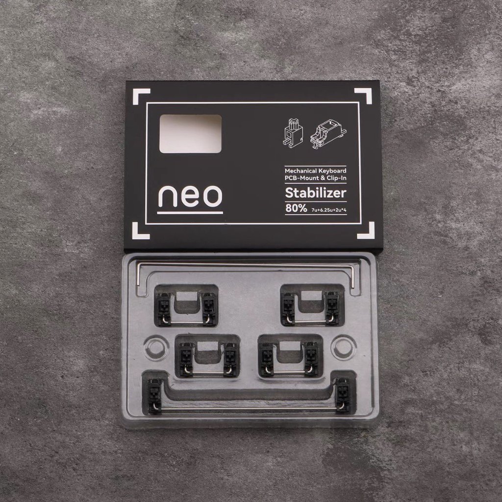 Neo x QK Stabilizer Mechanical Keyboard สำหรับแมคคานิคอลคีย์บอร์ด ...
