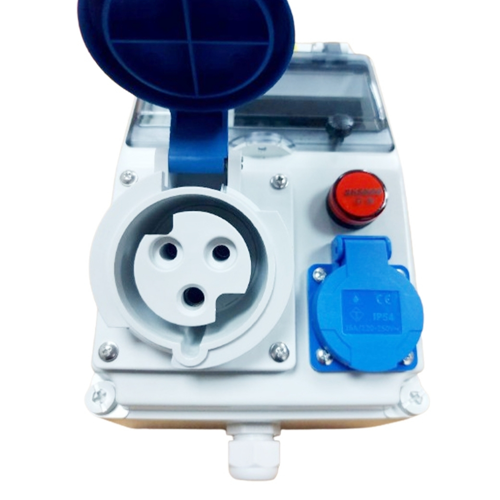 DISTRIBUTION BOX (+POWER PLUG) กล่อง Consumer 8 ช่อง Build in Power ...