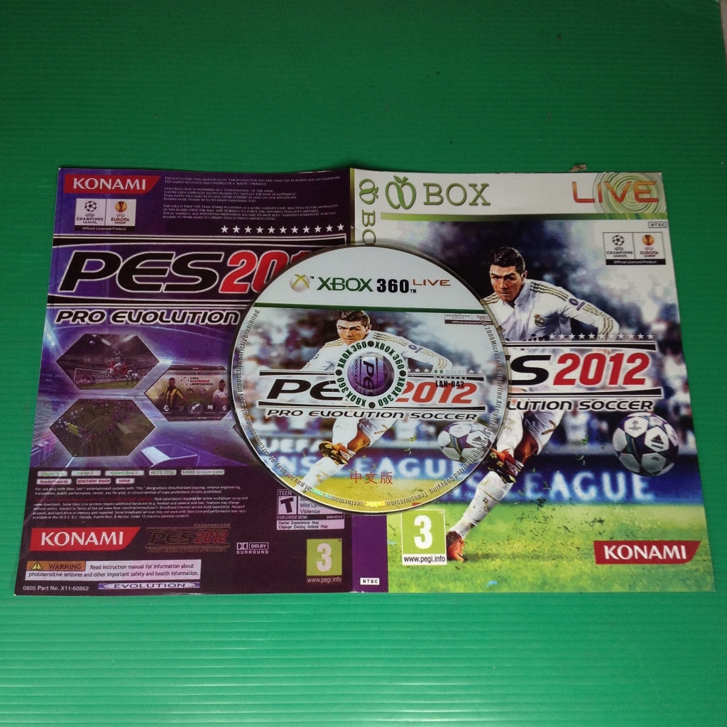 PES 2012 PRO EVOLUTION SOCCER แผ่นปั้ม Xbox360 | Shopee Thailand