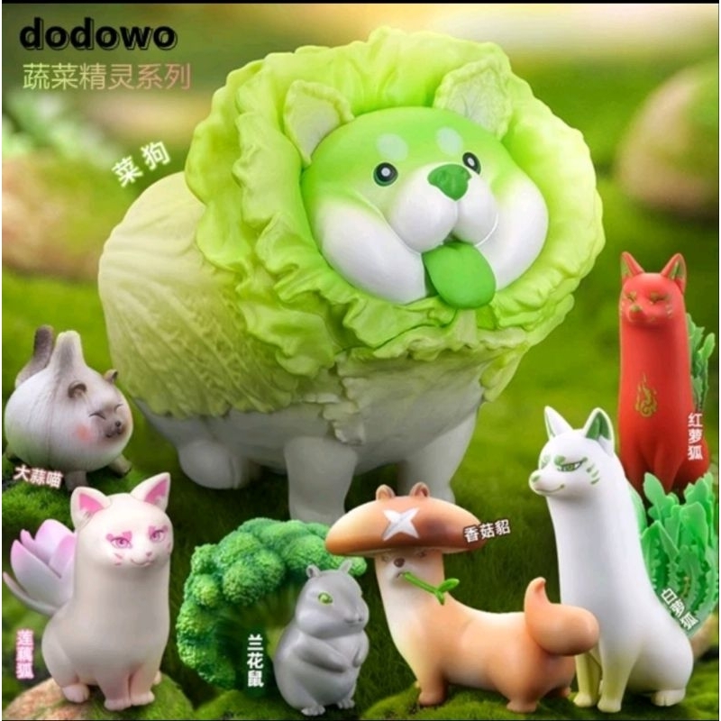 ⭐พร้อมส่ง⭐ DODOWO - Vegetable Fairy 1 (Art Toy/Designer Toy/Blind Box) | Shopee Thailand