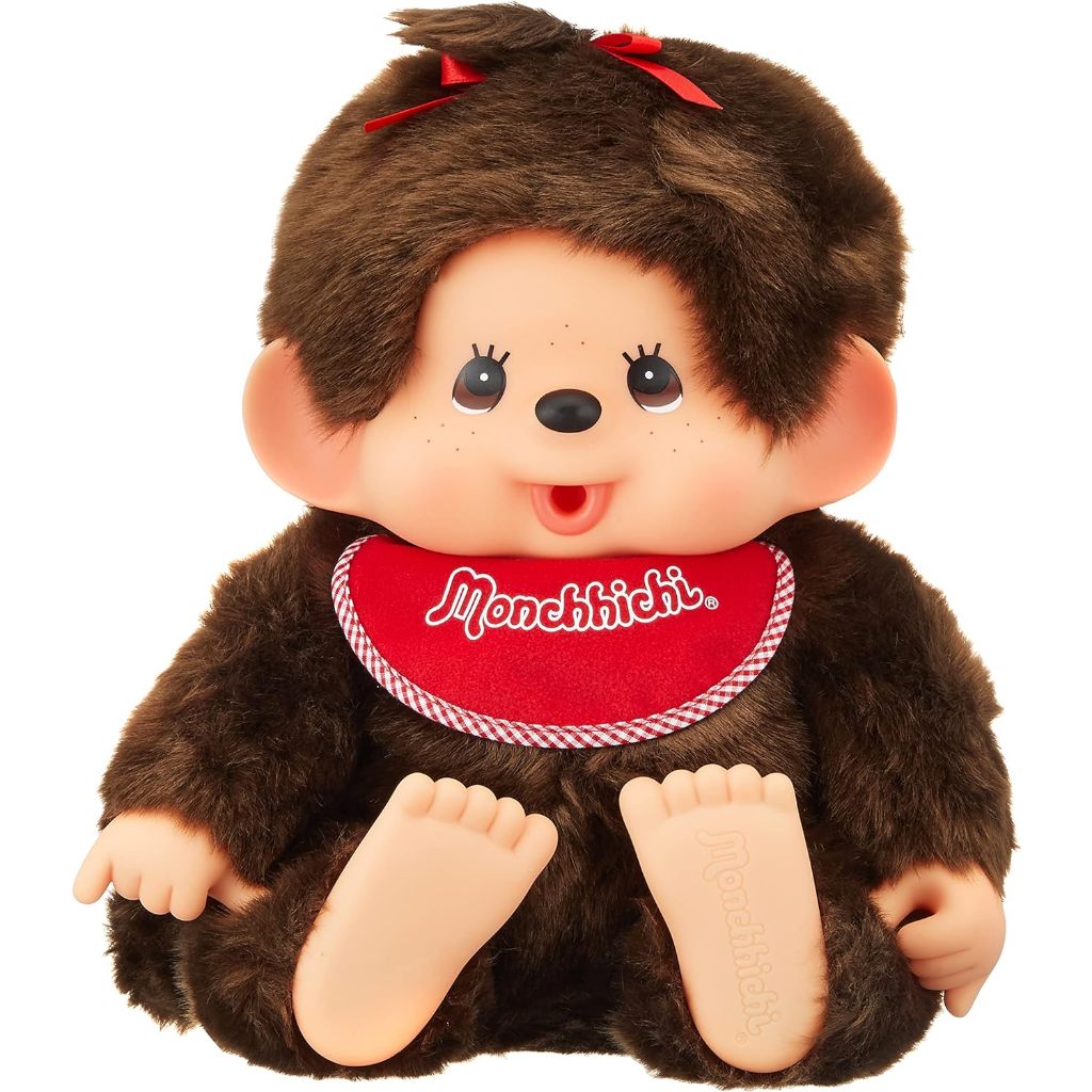 Monchhichi Premium Standard Soft Monchhichi monchichi Brown boy/girl L ...