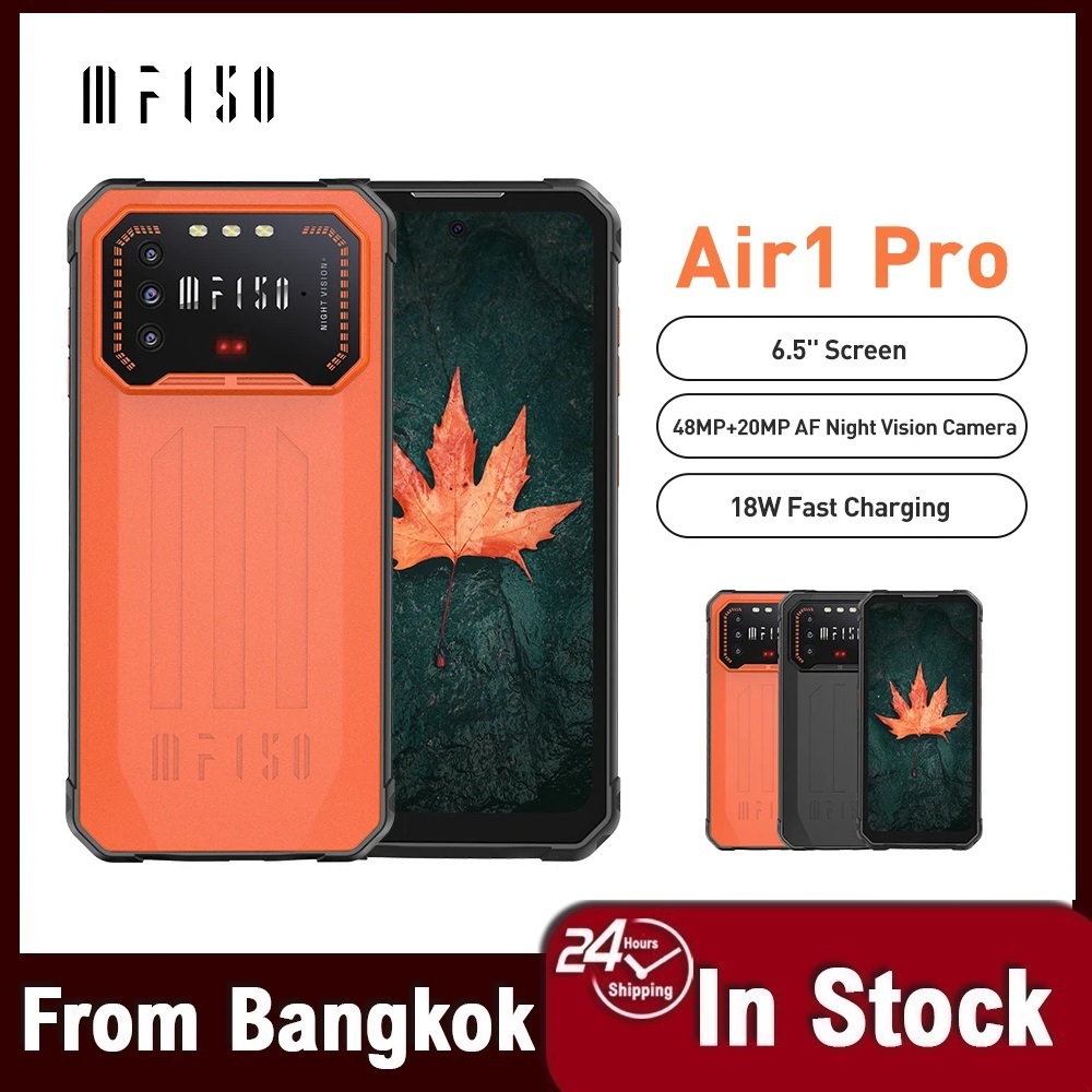 IIIF150 Air1 Pro Rugged Phone IP68/IP69K 6.5"FHD+ Display 6+128GB 48MP NFC Android 12 Celular ...