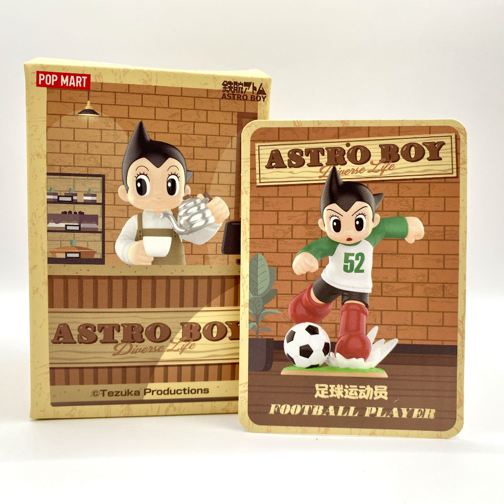 Astro Boy Football Player เจ้าหนูอะตอม นักฟุตบอล POP MART Astro Boy ...