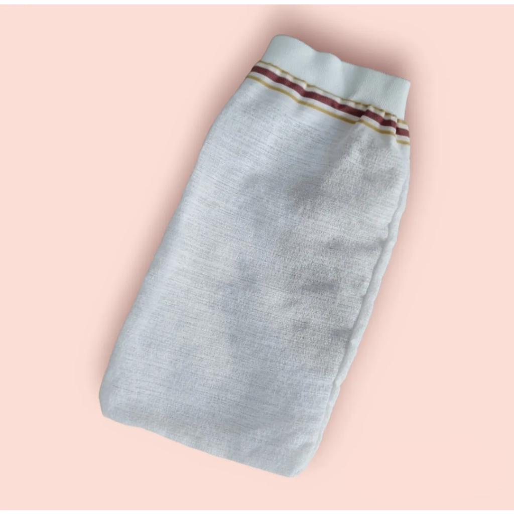 ถุงมือผ้าสำหรับขัดตัว แบบดั้งเดิมจากตุรกี Hamam Kese แบรนด์ Prusa Kase ...