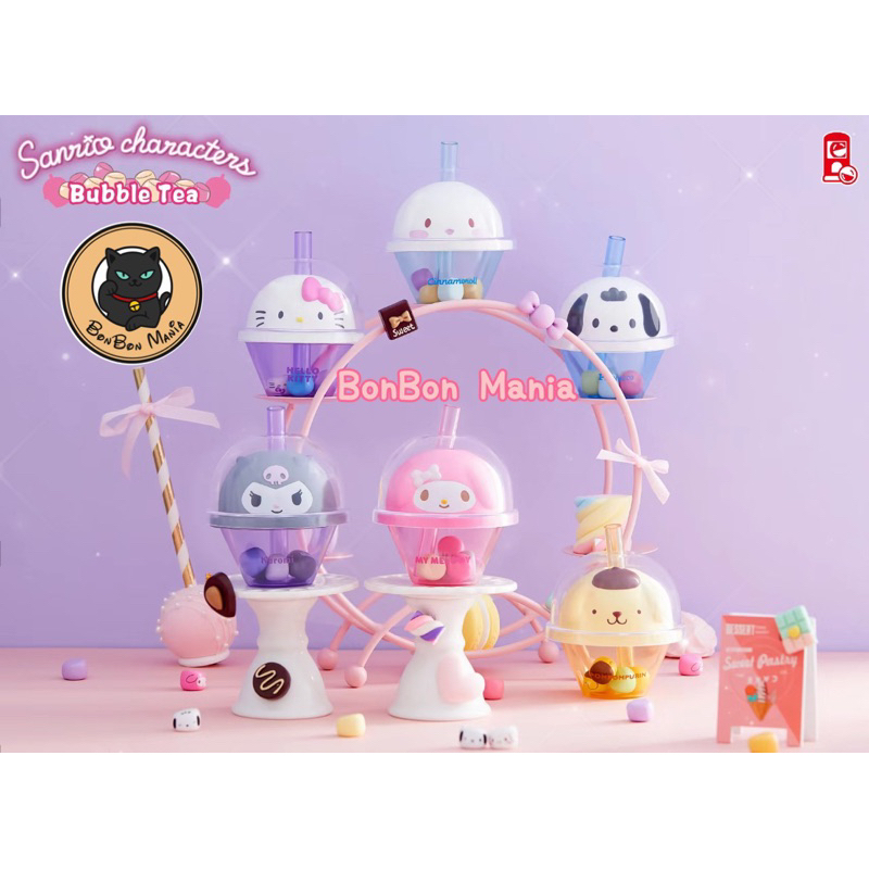 [แบบแยก-เลือกตัวได้]🧋Sanrio Characters Bubble Tea series blind box set ...