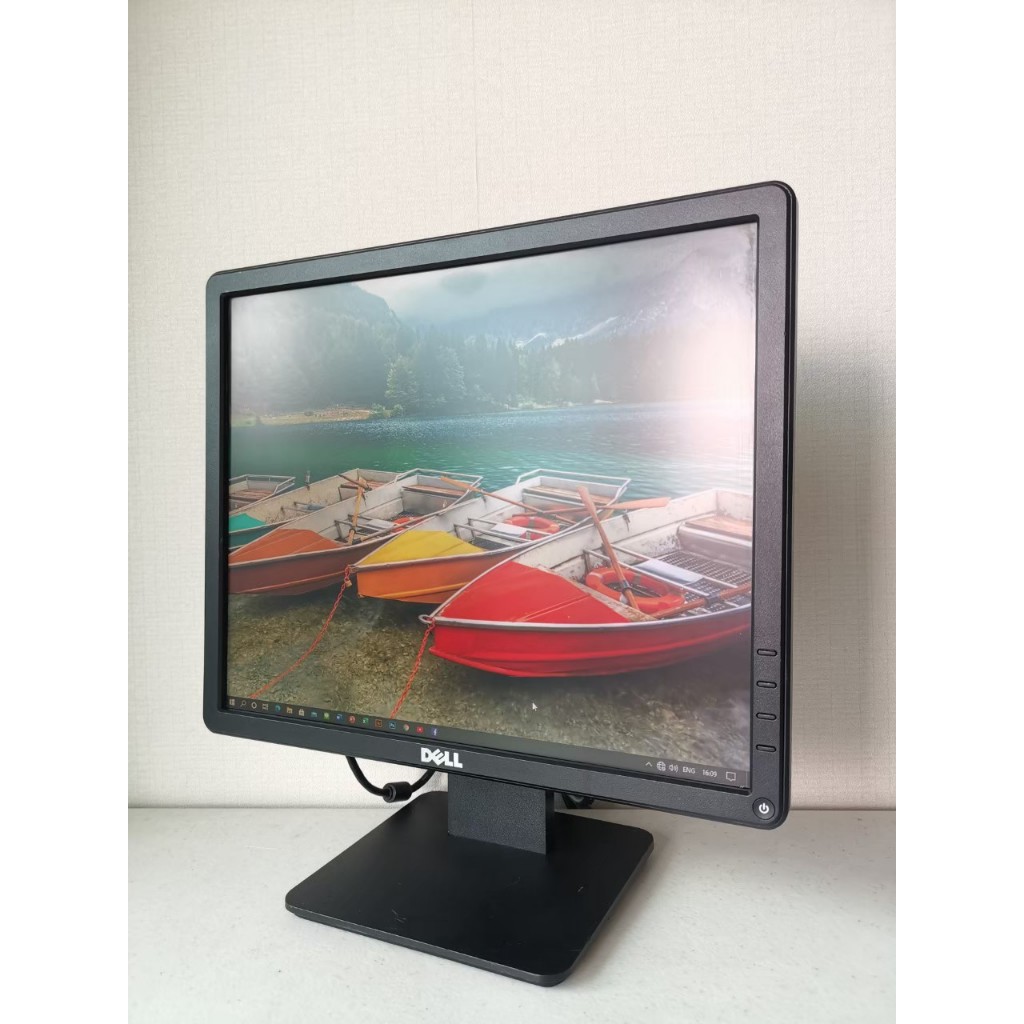 จอคอมมือสอง เกรด A Dell E1715Sc LED backlight ขนาด 17 นิ้ว มีพอร์ต VGA ...