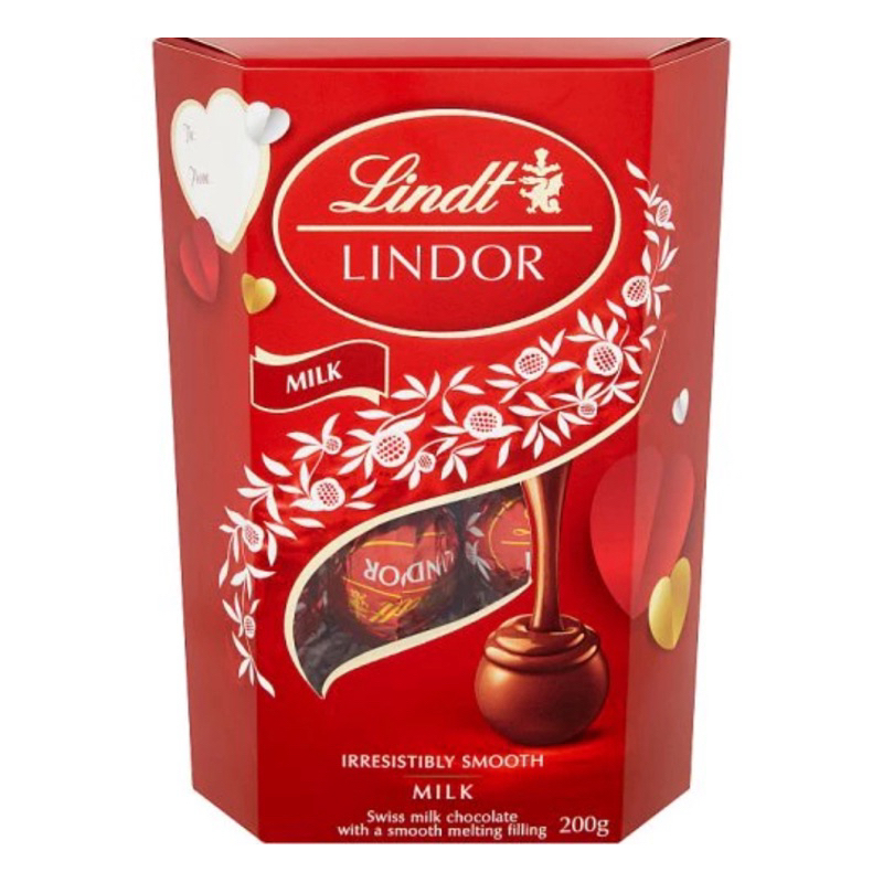 Lindt lindor chocolate assorted / milk chocolate ขนาด75g.-200gลินด์ ...