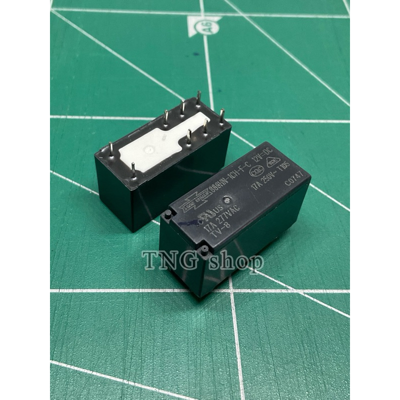 รีเลย์ 888HN-1CH-F-C 12V หน้าคอนแทค17A 277VAC 1คอนแทค ของใหม่พร้อมส่ง ...