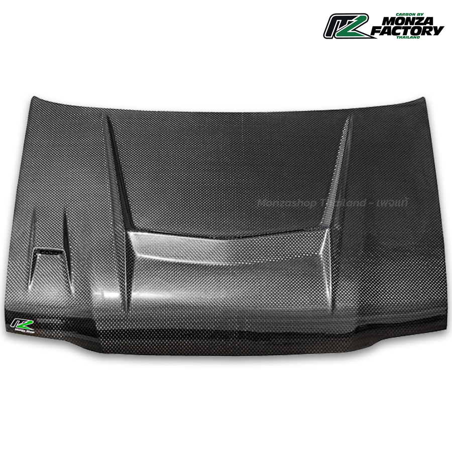 Monza Factory ฝากระโปรงคาร์บอน Isuzu Dragon eye 1 ช่อง+ลม | Shopee Thailand