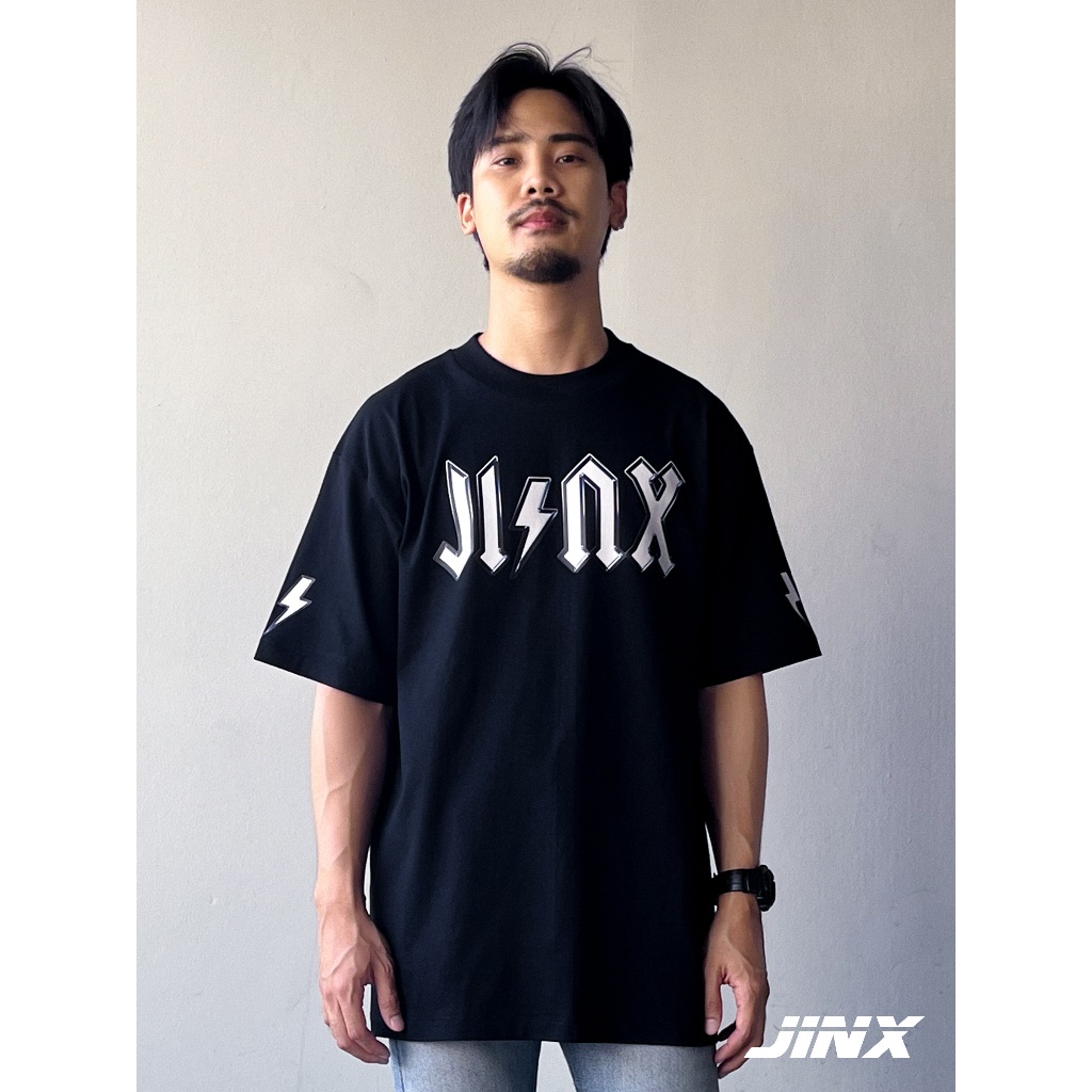 เสื้อยืด jinx logo (ACDC style) | Shopee Thailand