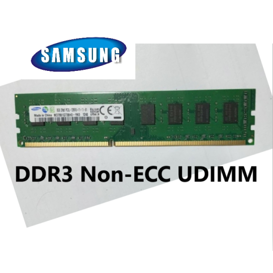 RAM Samsung PC3L-12800U DDR3 แรม 8GB 1600 MHz Low Voltage M378B1G73BH0-YK0 2Rx8 UDIMM Non-ECC ...
