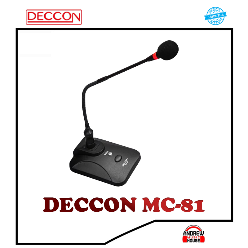 DECCON MC-81 ไมโครโฟนห้องประชุม | Shopee Thailand