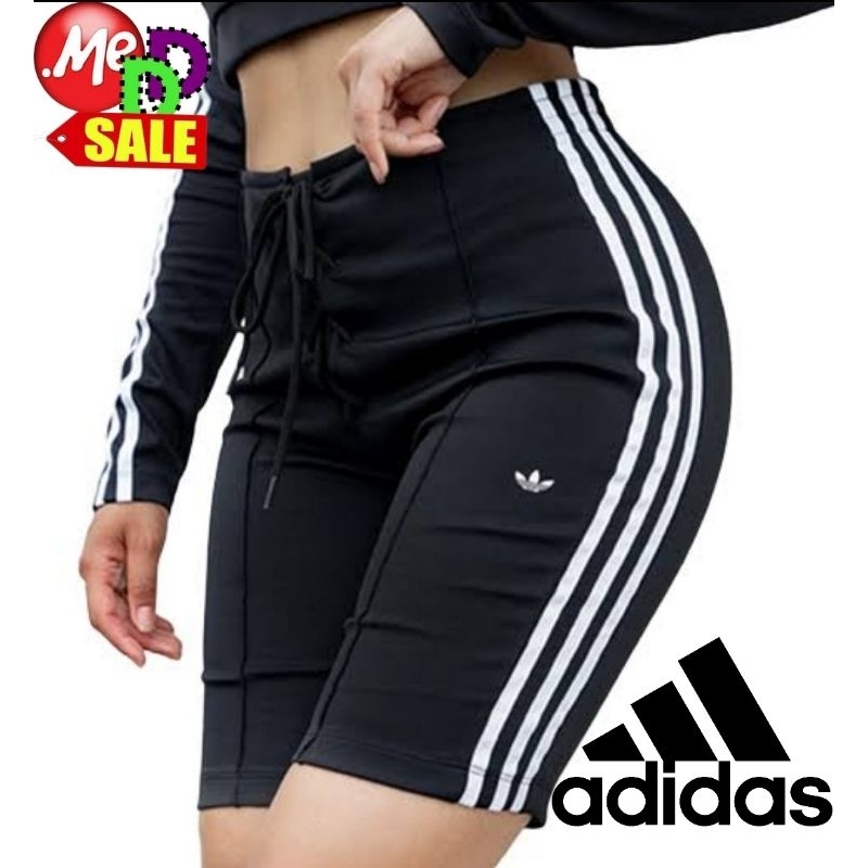 ADIDAS - ใหม่ กางเกงรัดรูปใส่ออกกำลังกาย เอวสูง ADIDAS HIGH-RISE SHORT HC3335 HE2960 GL3996 ...
