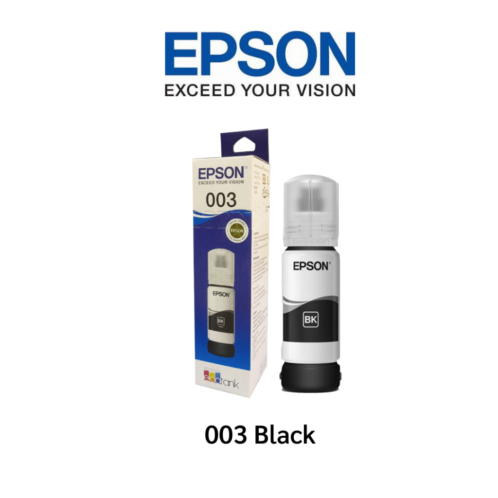Epson Ink 003BK Black : (หมึกสำหรับเครื่องพิมพ์)/T00V100 FOR L3110 ...