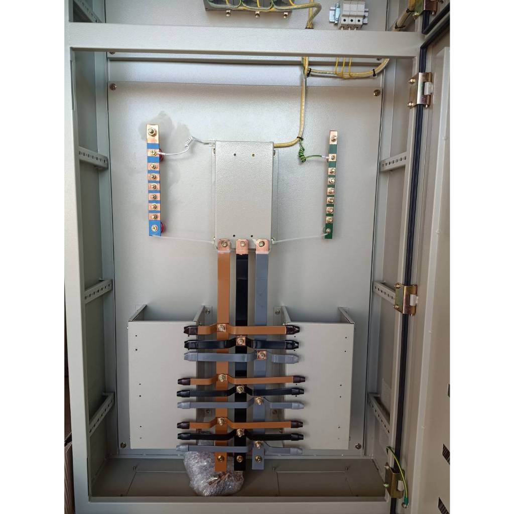 ตู้ MDB 400A ลูกย่อย 6 ช่อง เมน MITSUBISHI ขนาด 800x1400x250mm.(ลูกย่อย 2ช่องเป็นเฟรม NF250CV ...