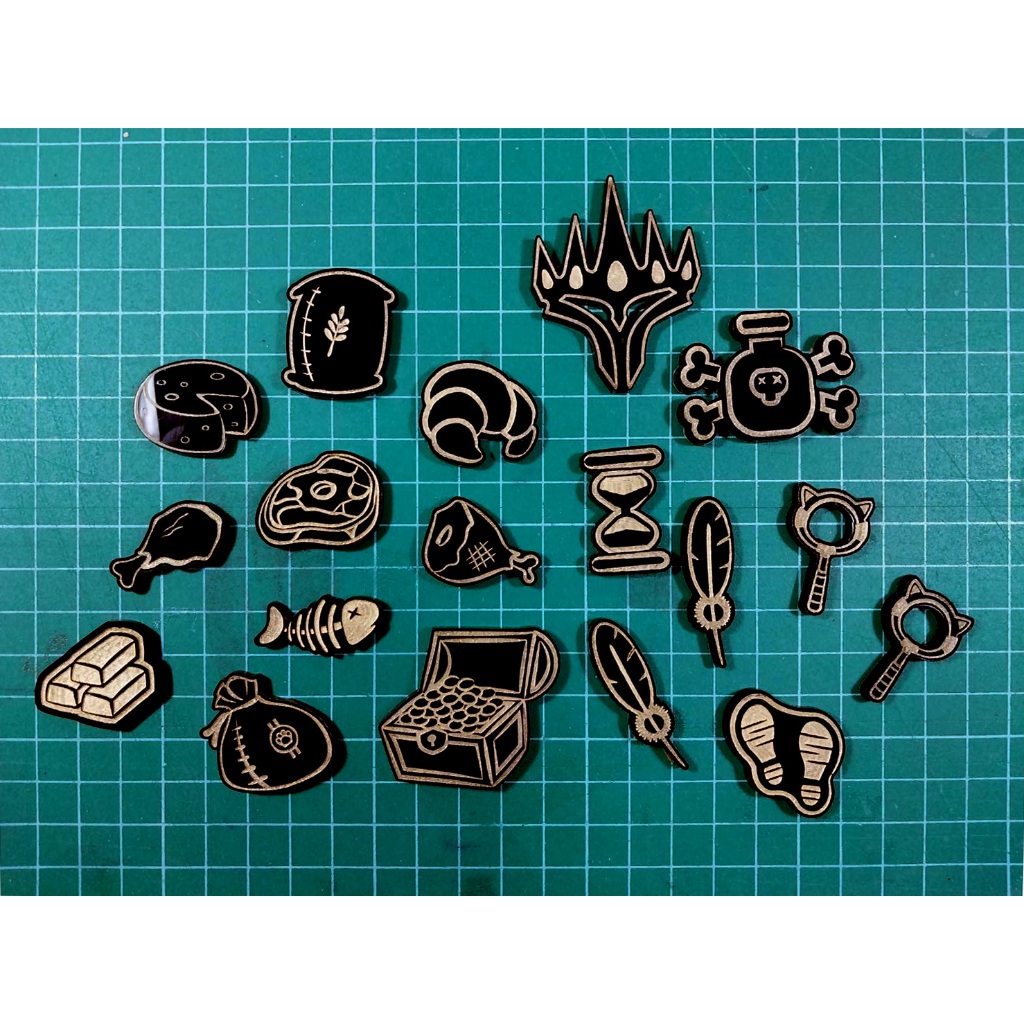 Uncommon Token สำหรับ การ์ดเกม MTG เกมกระดานต่างๆ | Shopee Thailand