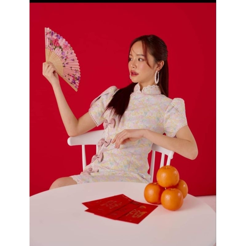 Used เดรสกี่เพ้าขนาด S (32-26-36) La mignonne | Shopee Thailand