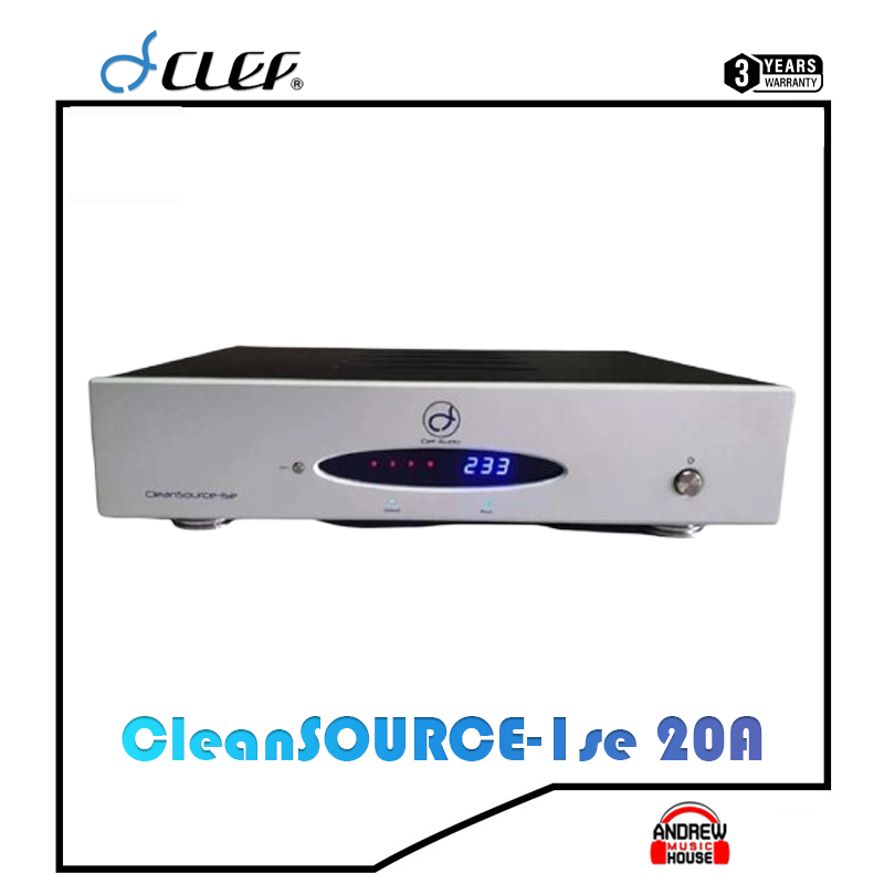 Clef Audio CleanSource-1SE 20A เครื่องกรองไฟ 8 ช่องเสียบ | Shopee Thailand