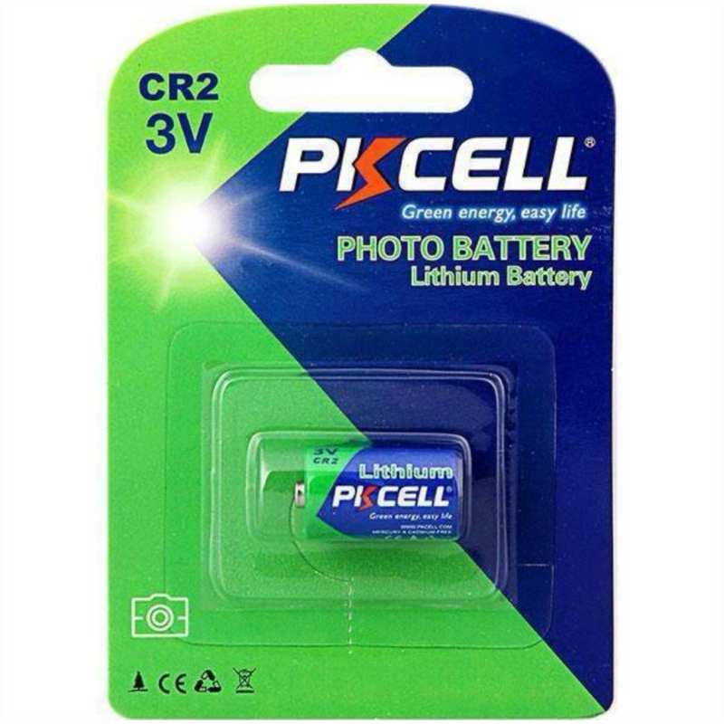 ถ่าน PKCELL CR2 Lithium 3V ของแท้ แพค1ก้อน | Shopee Thailand