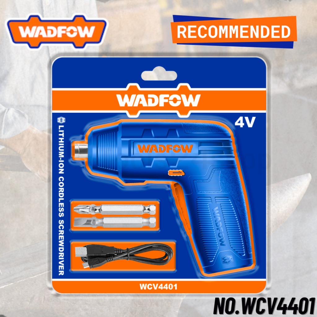 WADFOW ไขควงไร้สาย 4V No.WCV4401 | Shopee Thailand