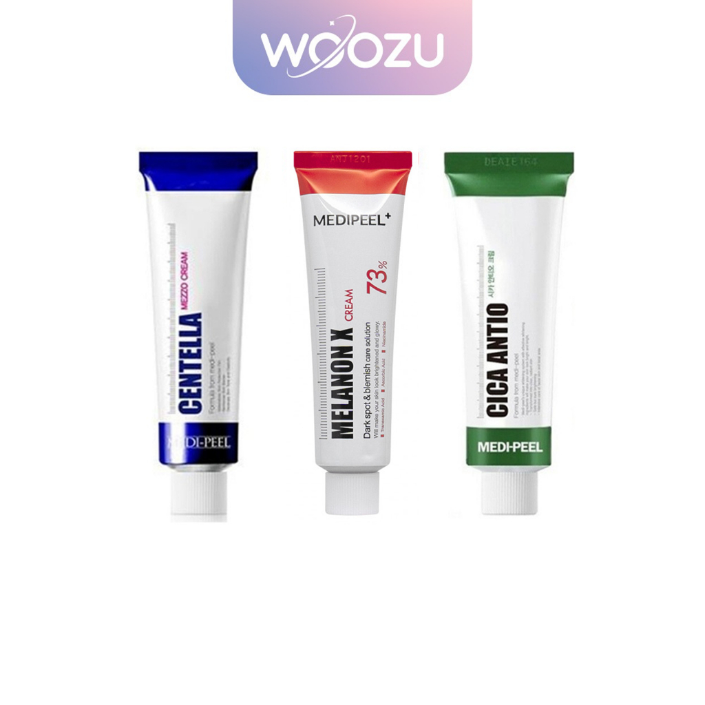 MEDIPEEL Melanon X Cream 30ml & Centella Mezzo Cream 30ml & Cica Antio ...