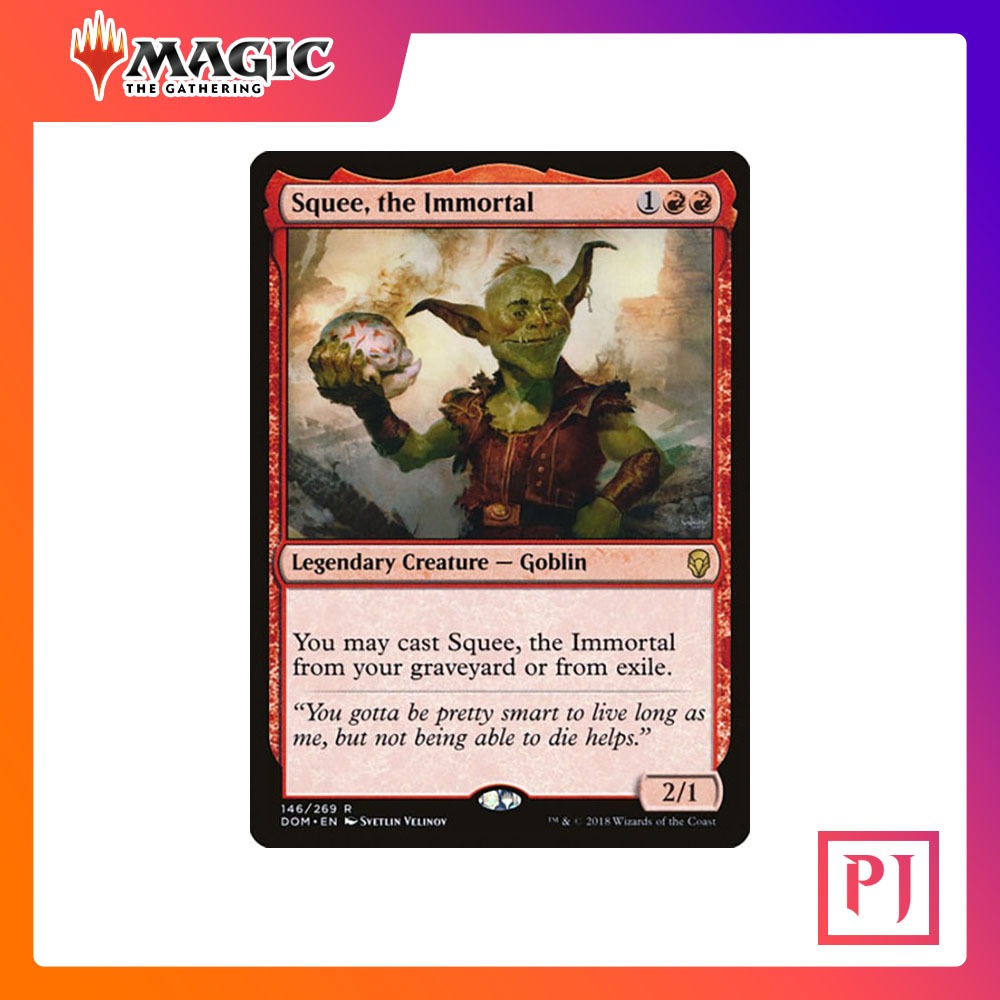 [MTG] Squee, the Immortal [NCC] [RED] [RARE] [NORMAL] [ENG] (การ์ดเมจิค ...