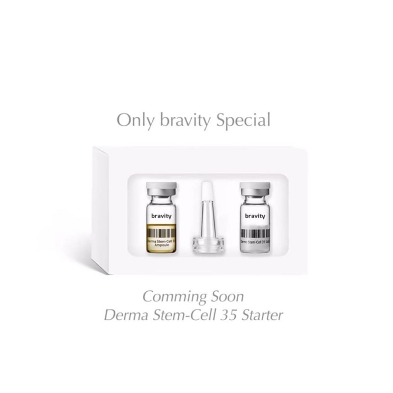 พร้อมส่ง | BRAVITY DERMA STEM CELL 35 STARTER ชุดเริ่มต้น 1 คู่ ...