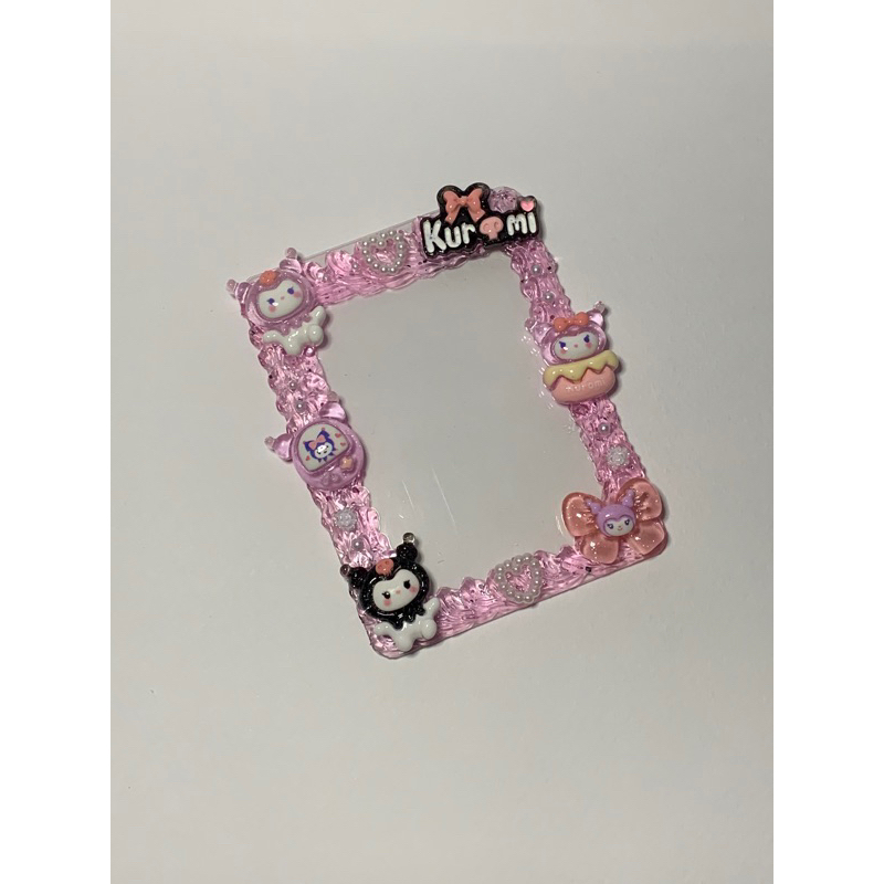เฟรมการ์ด frame card วิปครีมตกแต่งเรซิ่นใส Kuromi | Shopee Thailand