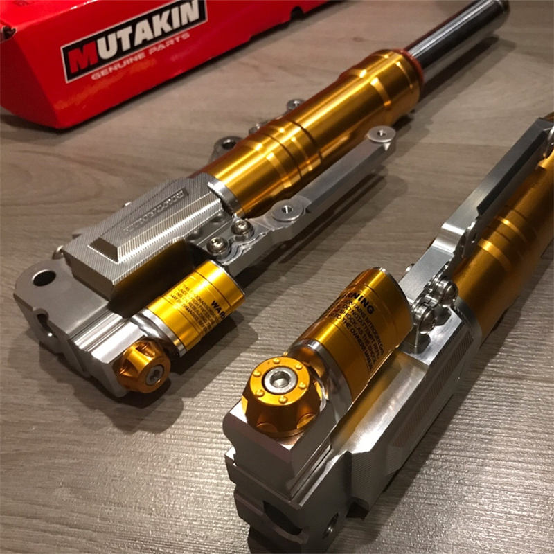 MUTAKIN 3D CNC โช๊ค Nmax155 2016-2023 กระบอกโช้คหน้าโช้คหน้าแต่ง ทั้ง ...