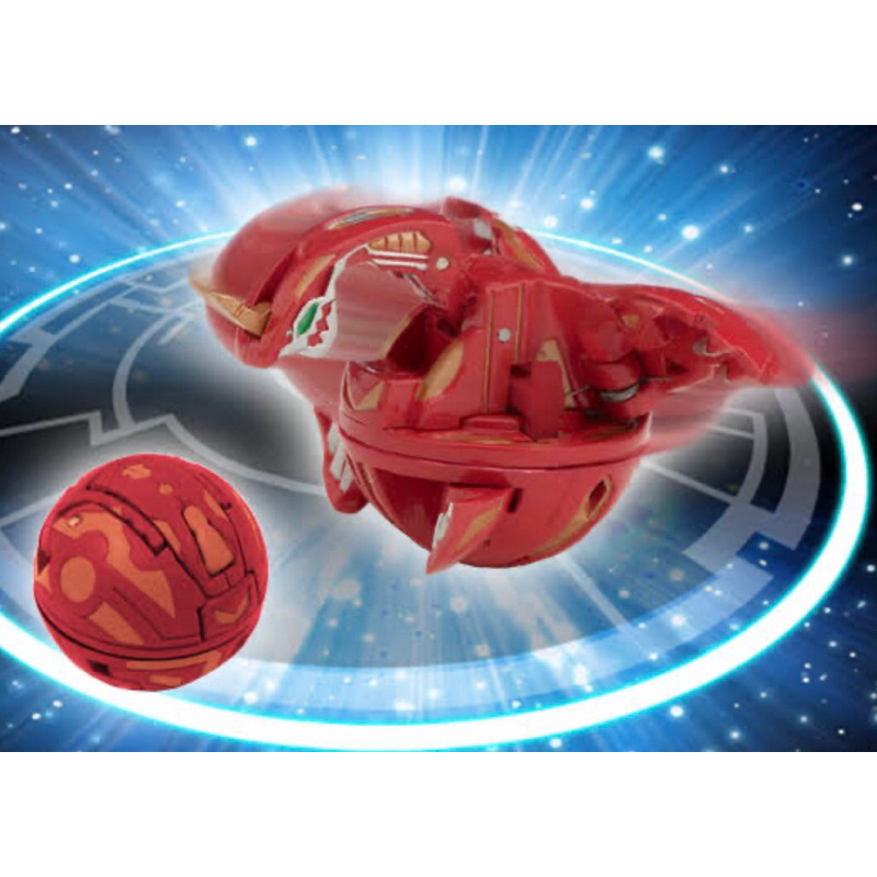 Bakugan Red Pyrus Spin Dragonoid Special Attack #บาคุกัน | Shopee Thailand