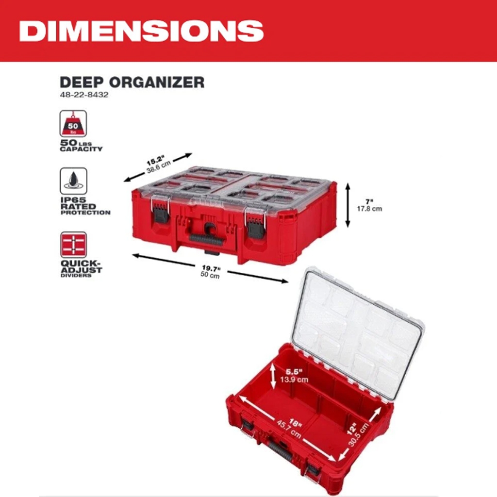 Milwaukee Packout 48-22-8424 48-22-8425 48-22-8426 48-22-8430 48-22-8431 48-22-8432 48-22-8435 ...