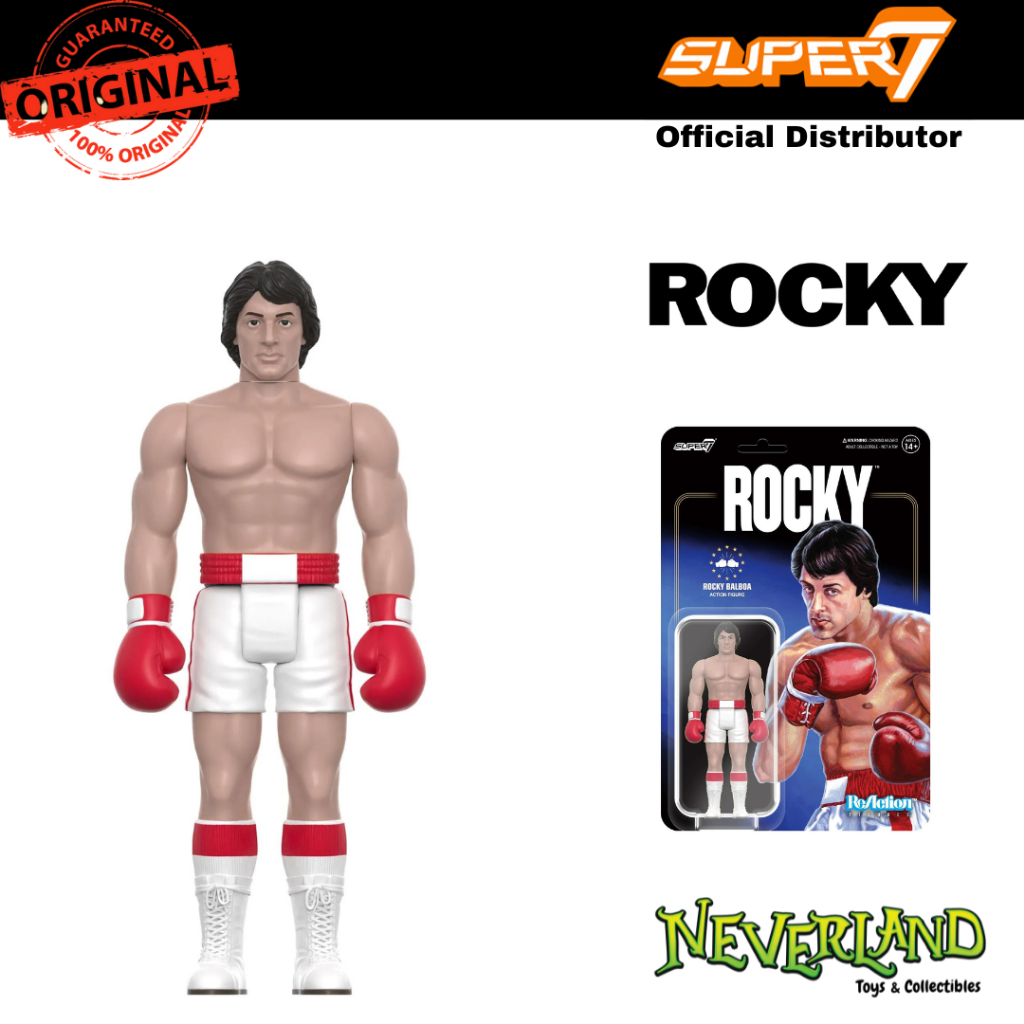 Super7 Rocky I Rocky Boxing Wave 2 ReAction Figure | Shopee Thailand