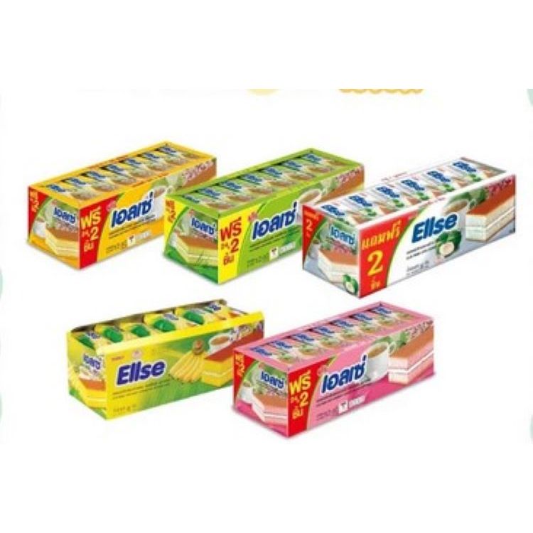 เอลเซ่ เลเยอร์เค้ก ขนาด 15กรัม ยกแพ็ค24ชิ้น+++Ellse Layer cake 15g/pcs ...