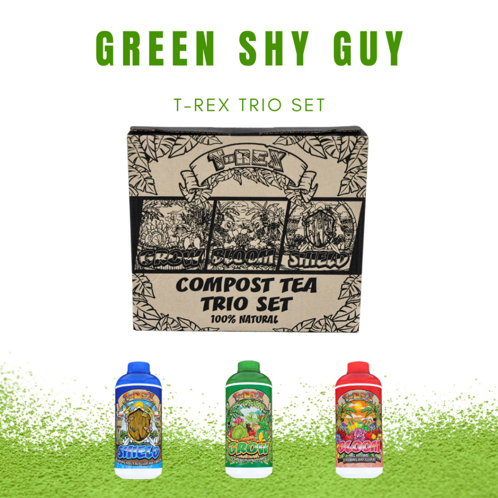 T-Rex GROW SOLUTION ดินปลูกต้นไม้ น้ำหมัก ปุ๋ย GROW - BLOOM - SHIELD ...