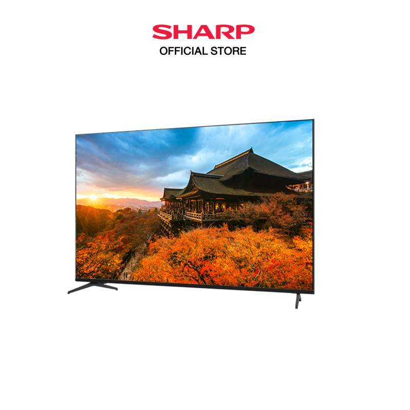 SHARP 4K Ultra HD Google TV รุ่น 4T-C55FJ1X ขนาด 55 นิ้ว | Shopee Thailand