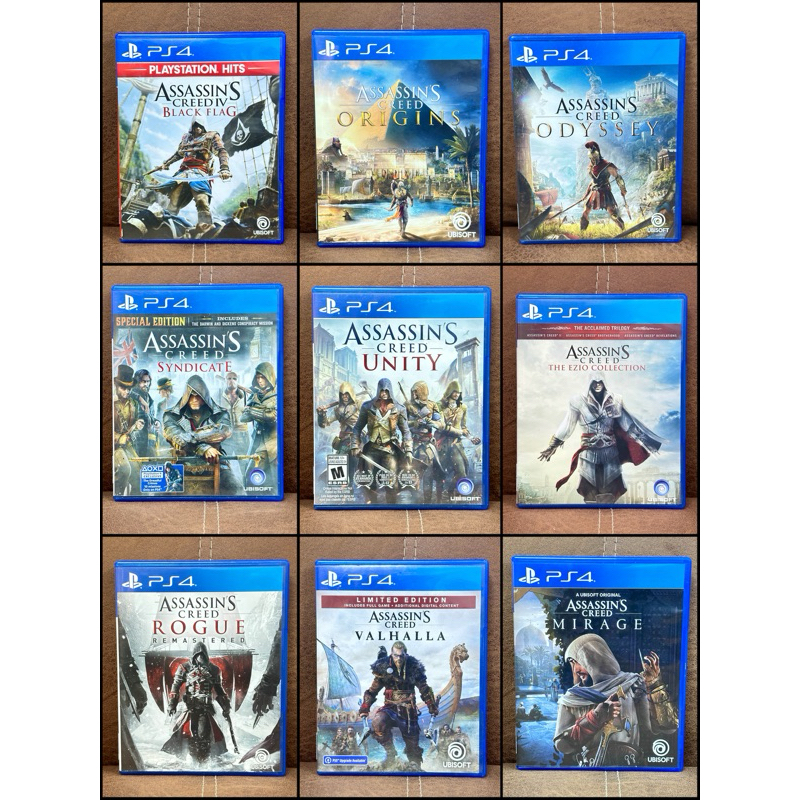 [Ps4] Assassin’s Creed - รวมหลายภาค [มือ2] | Shopee Thailand